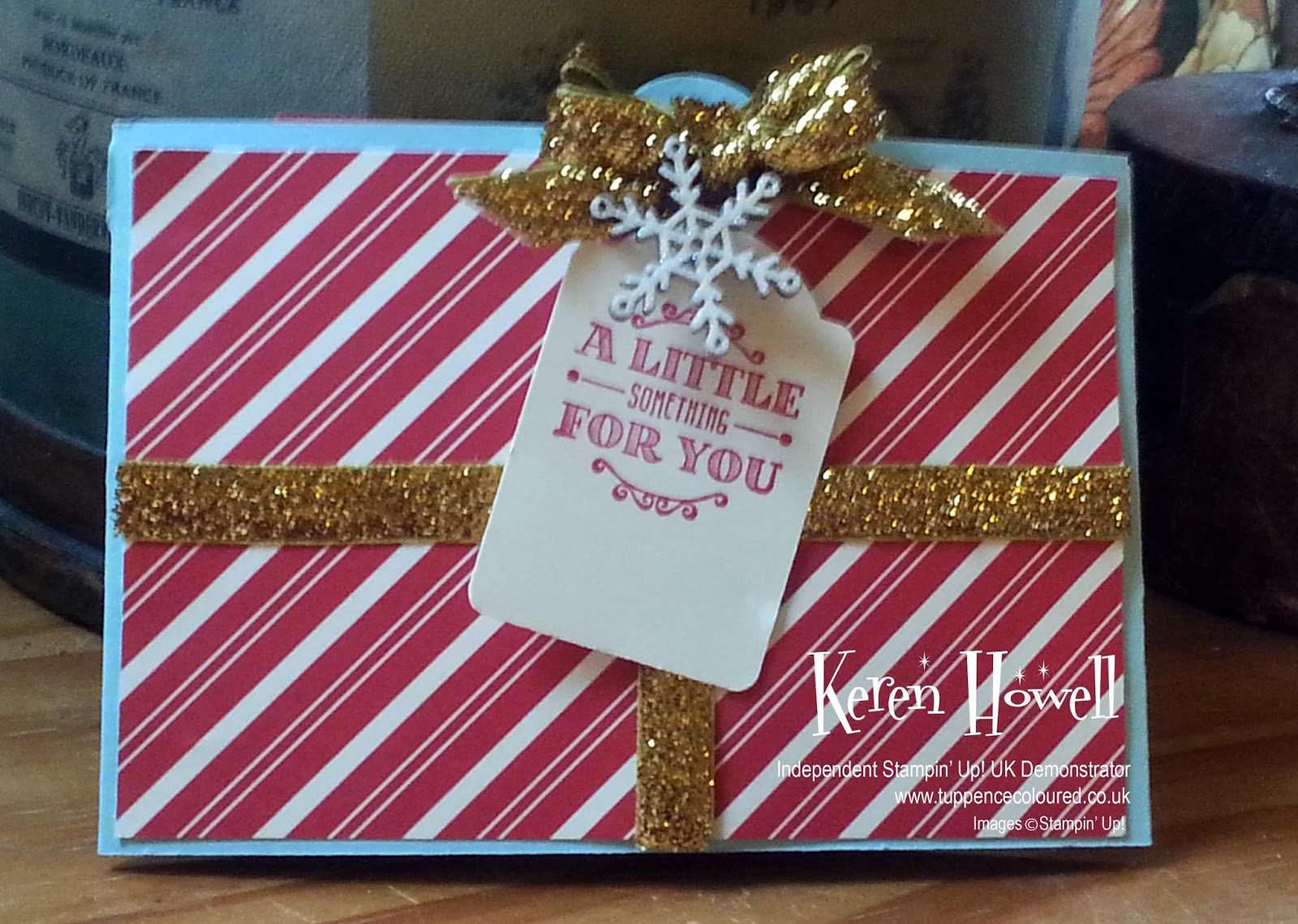 Tuppence Coloured: Nesting Parcels Christmas Card