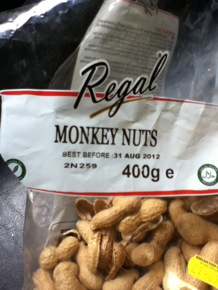 Regal monkey nuts! | Juicy Raindrops