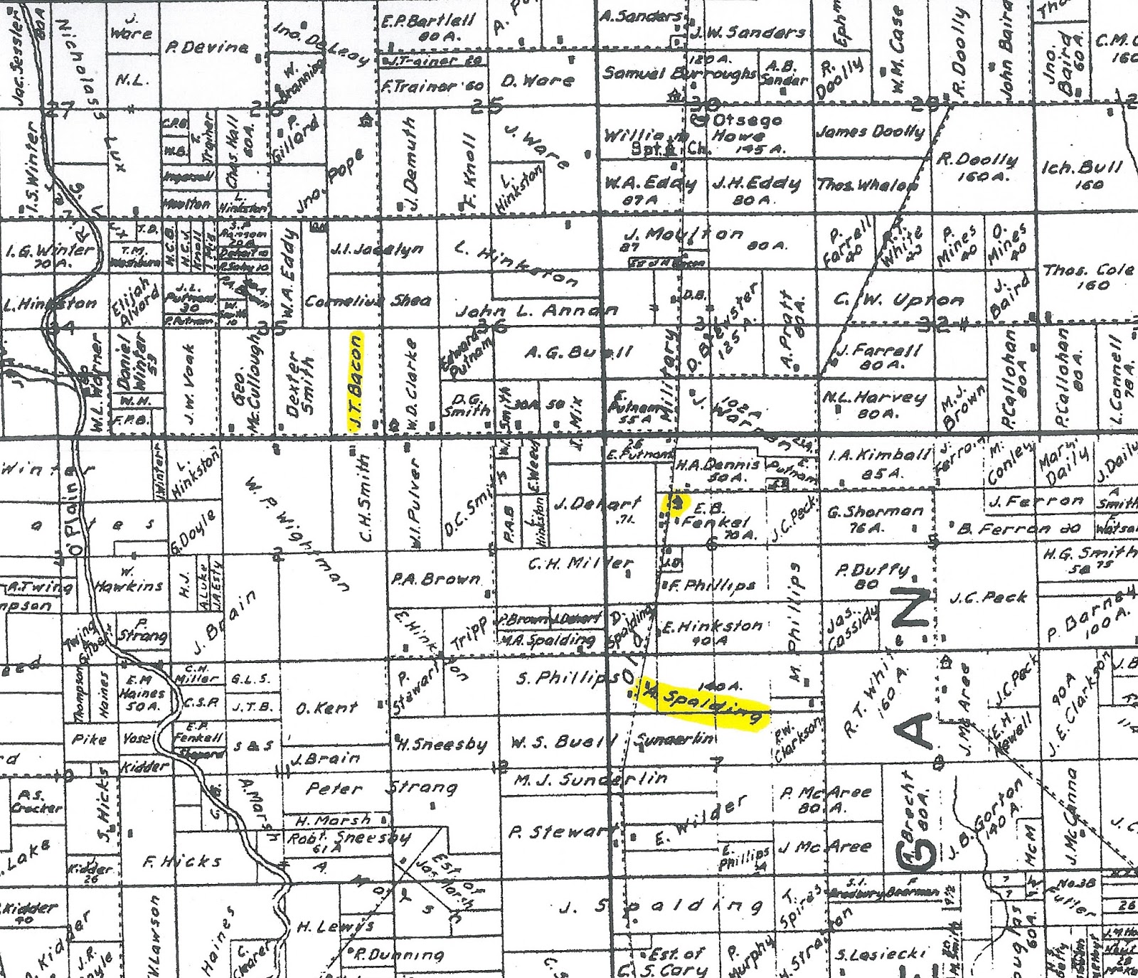Lake County Illinois Road Map