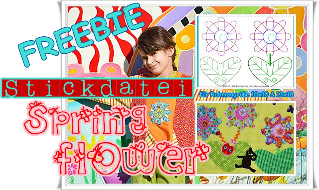 LeNi Farbenfroh: Freebie Spring Flower