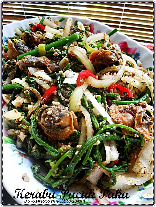 ..Cooking with soul.....: KERABU PUCUK PAKU