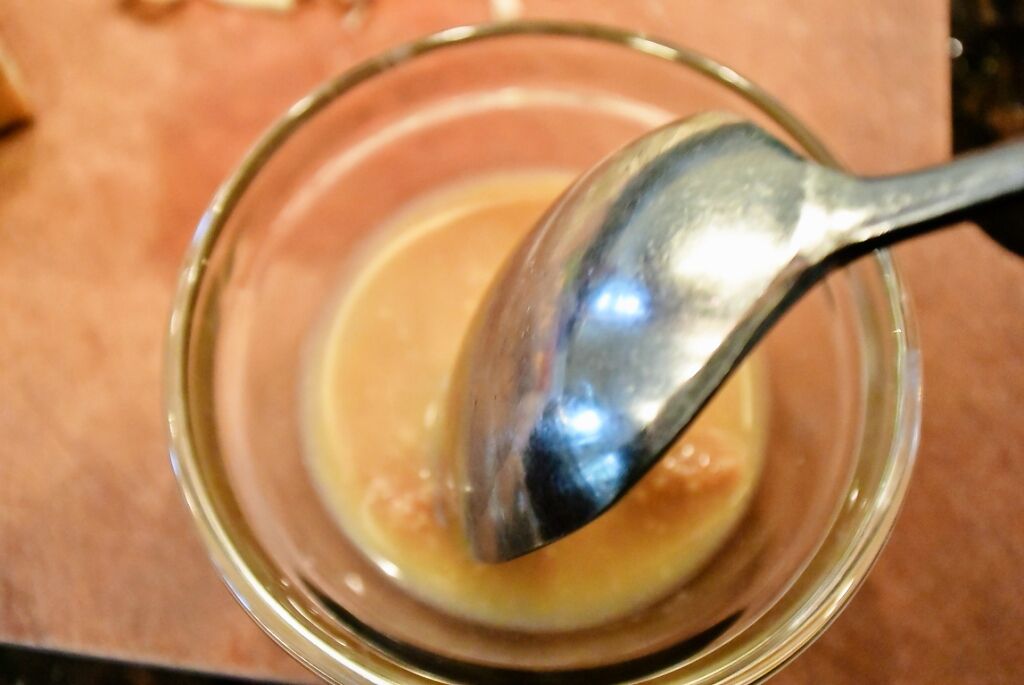 Recipes for Tom: Tomato to nira no nattojiru / miso soup with fermented ...