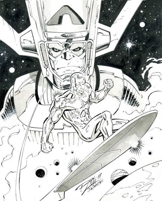 BLOOD WORK: MARVEL COSMIC: THE ART OF RON LIM