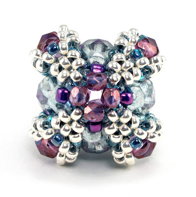 Bead Origami: Beadwork's 15th Anniversary Beaded Bead Contest: Treasure ...