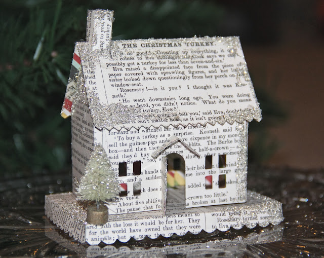 Isa Creative Musings: Sugar Plum Bazaar - Vintage Inspired Paper Houses