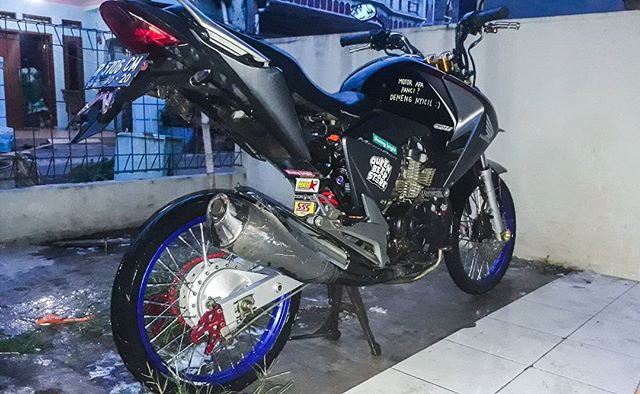 55 Foto Modifikasi Honda Megapro Fi Super Elegan Terbaru