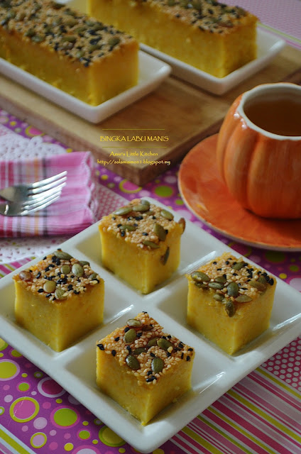 Bingka Labu Manis Sedap! - Amie's Little Kitchen