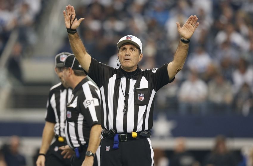 NFL reassigns mistake-riddled referee crew to Patriots-Eagles game