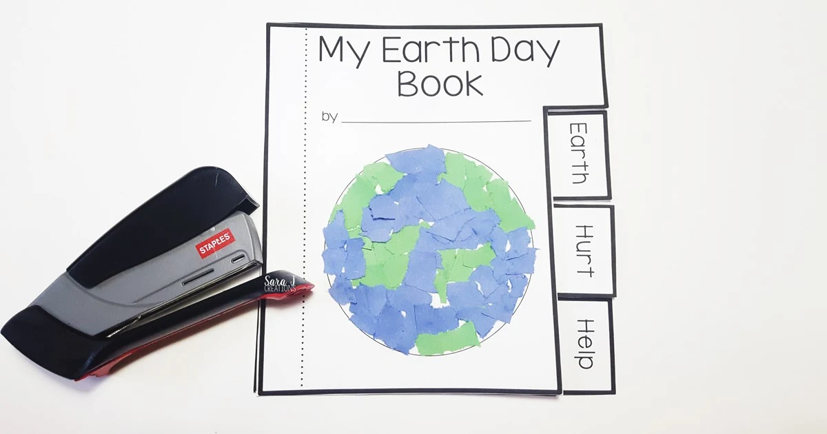 Earth Day Mini Book | Sara J Creations