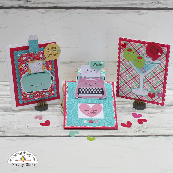 My Happy Place: Doodlebug Design: Interactive Chit Chat Cards