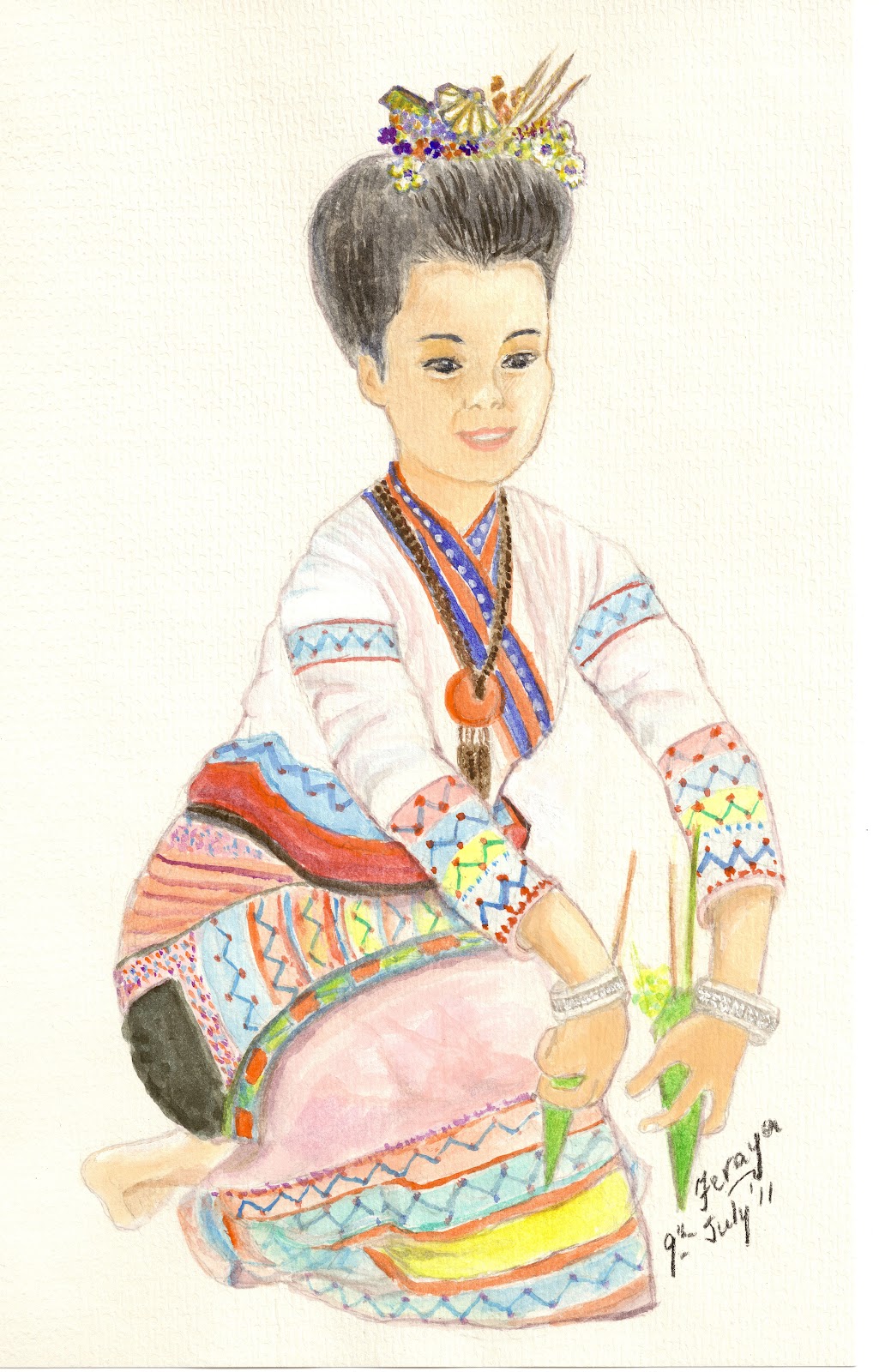 Little Voice In English: A Shan Lady who enjoys raising awareness about ...