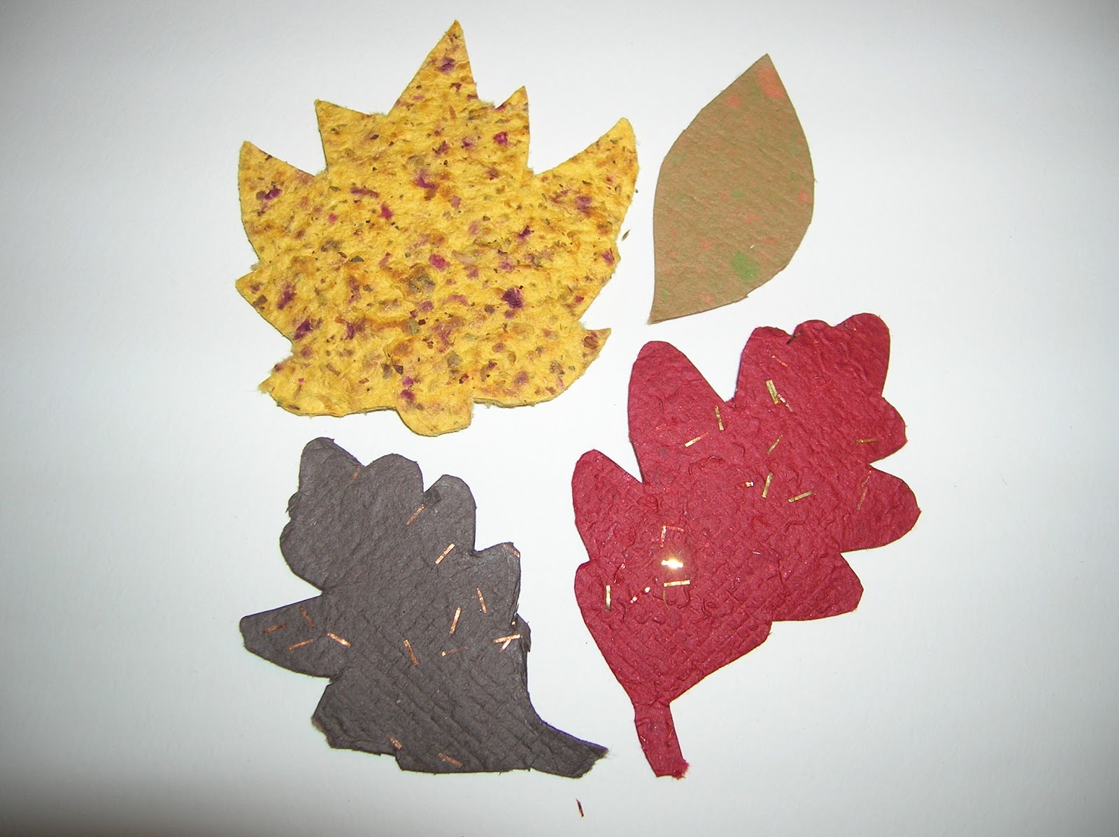 My Creative Mommy: Autumn Leaves Picture Frame