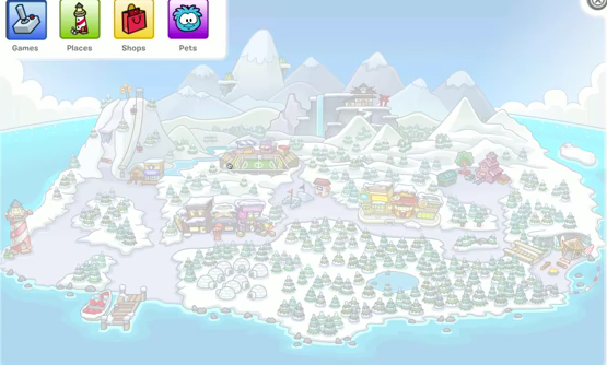 Club Penguin Party: ¡Adelanto del Mapa!