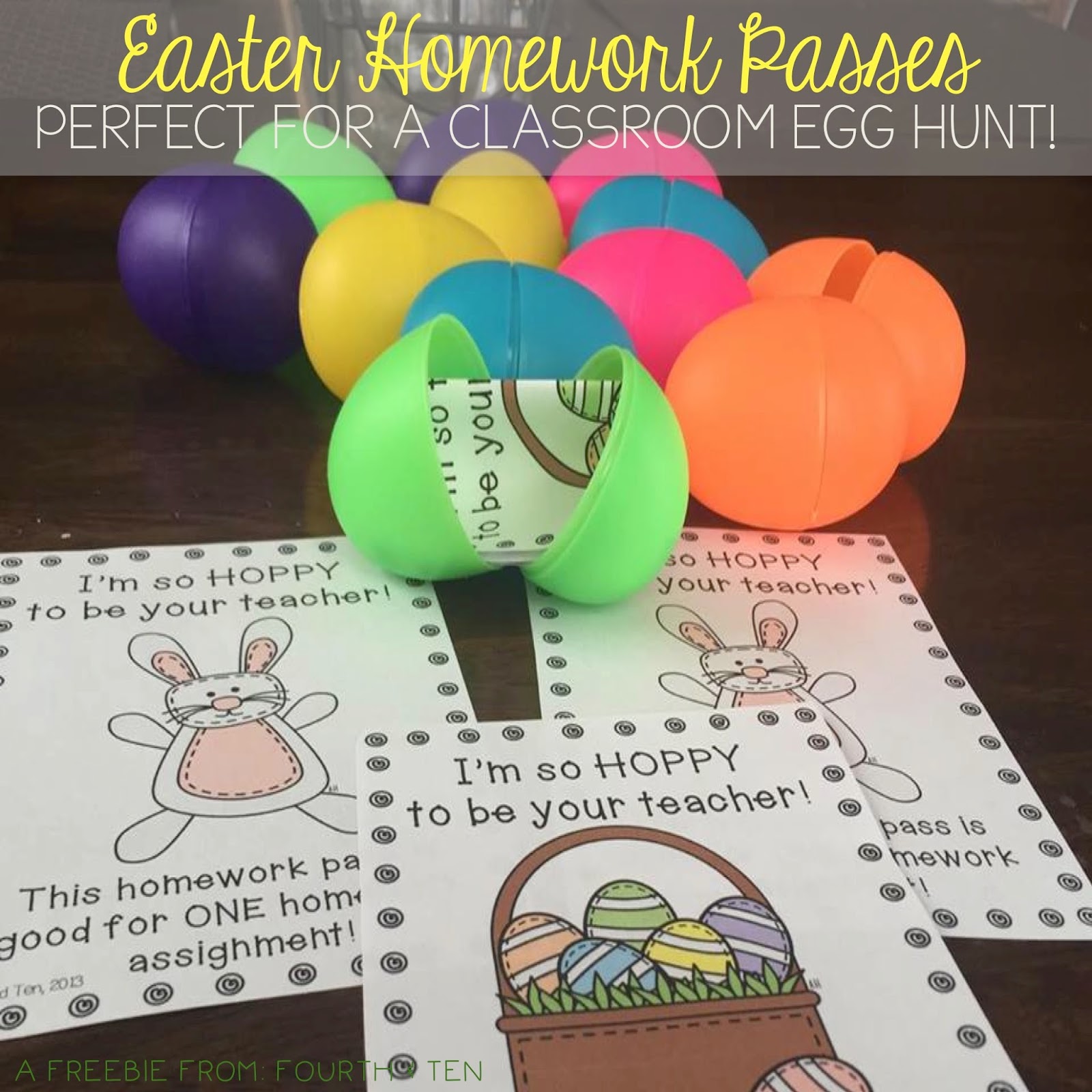 Fourth and Ten: Easter Roll and Cover and a Freebie