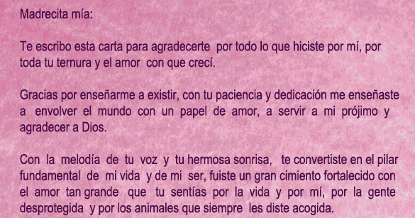 Poemas de Mau * Maria Eugenia Rojas Alegria: Carta póstuma a mamita Ruth