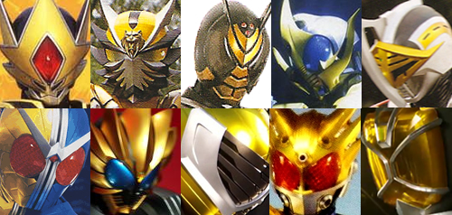 Henshin Grid: Kamen Riders: Different Shades of Colors - 3 (2012)