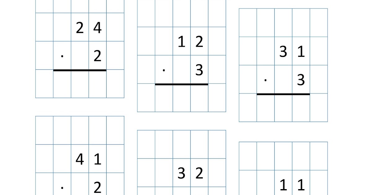 MATTEBLOGGEN: Multiplikation med uppställning