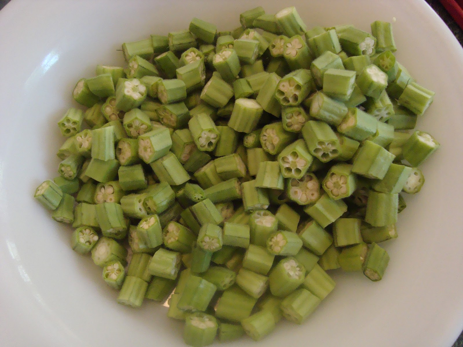 Recipes From Out Of The Blue: Breaded Okra