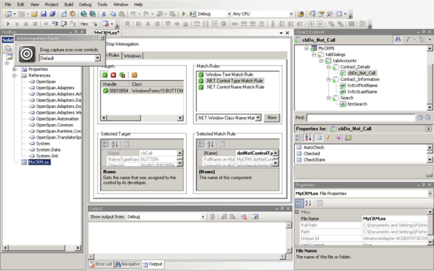 The Message: Getting Started with OpenSpan Events (without the server ...