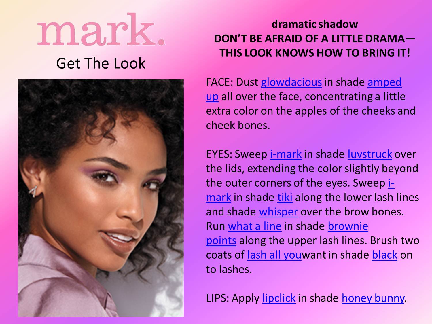 Erica's Fashion & Beauty: Get The Look - Dramatic Shadow