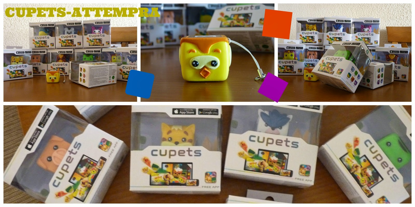 Attempra: Bienvenidos amiguitos: Cupets