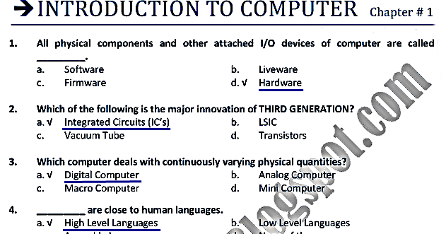 Education Is The Key To Success: Computer Studies For Class IX (Science ...