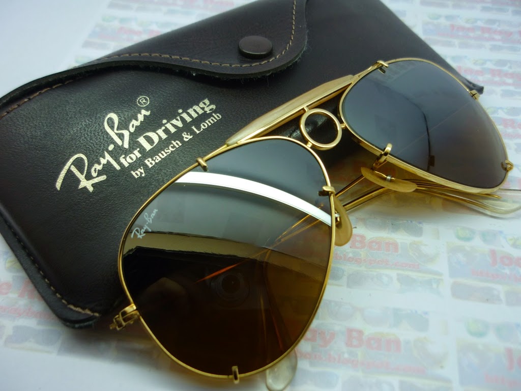 Ray Ban Sharp Shooter Arista Gold B15 TGM saiz 58mm [SOLD/HABIS] ~ Joe ...