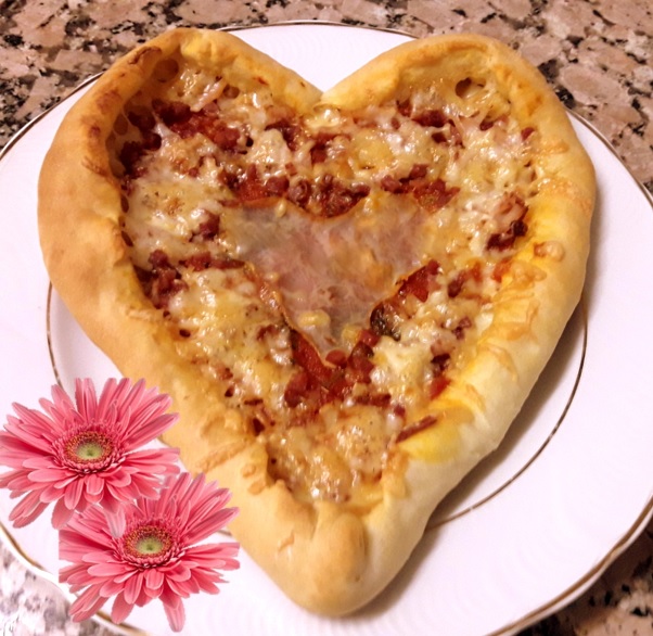 COCINAR NO ES DIFÍCIL ¡PRUÉBALO!: PIZZA CORAZÓN