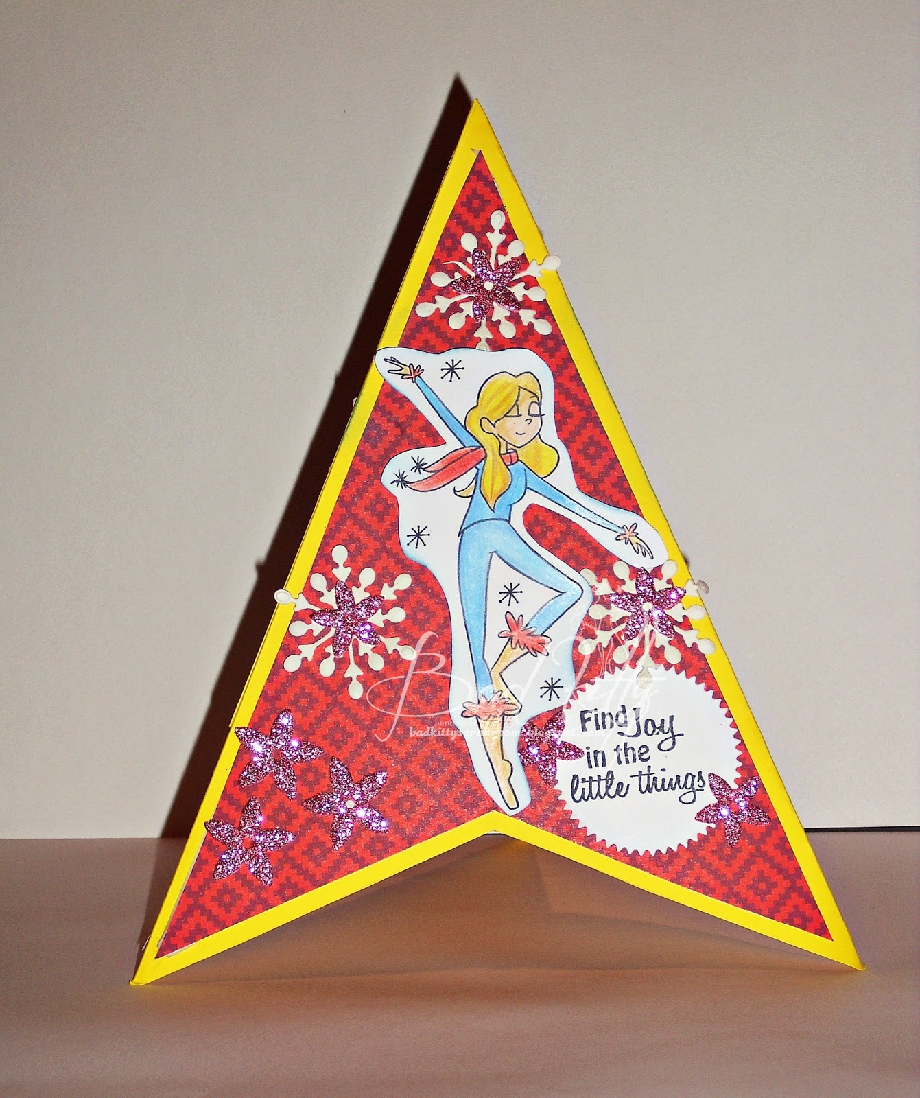Teepee card ~ Bad Kitty's Craft Room