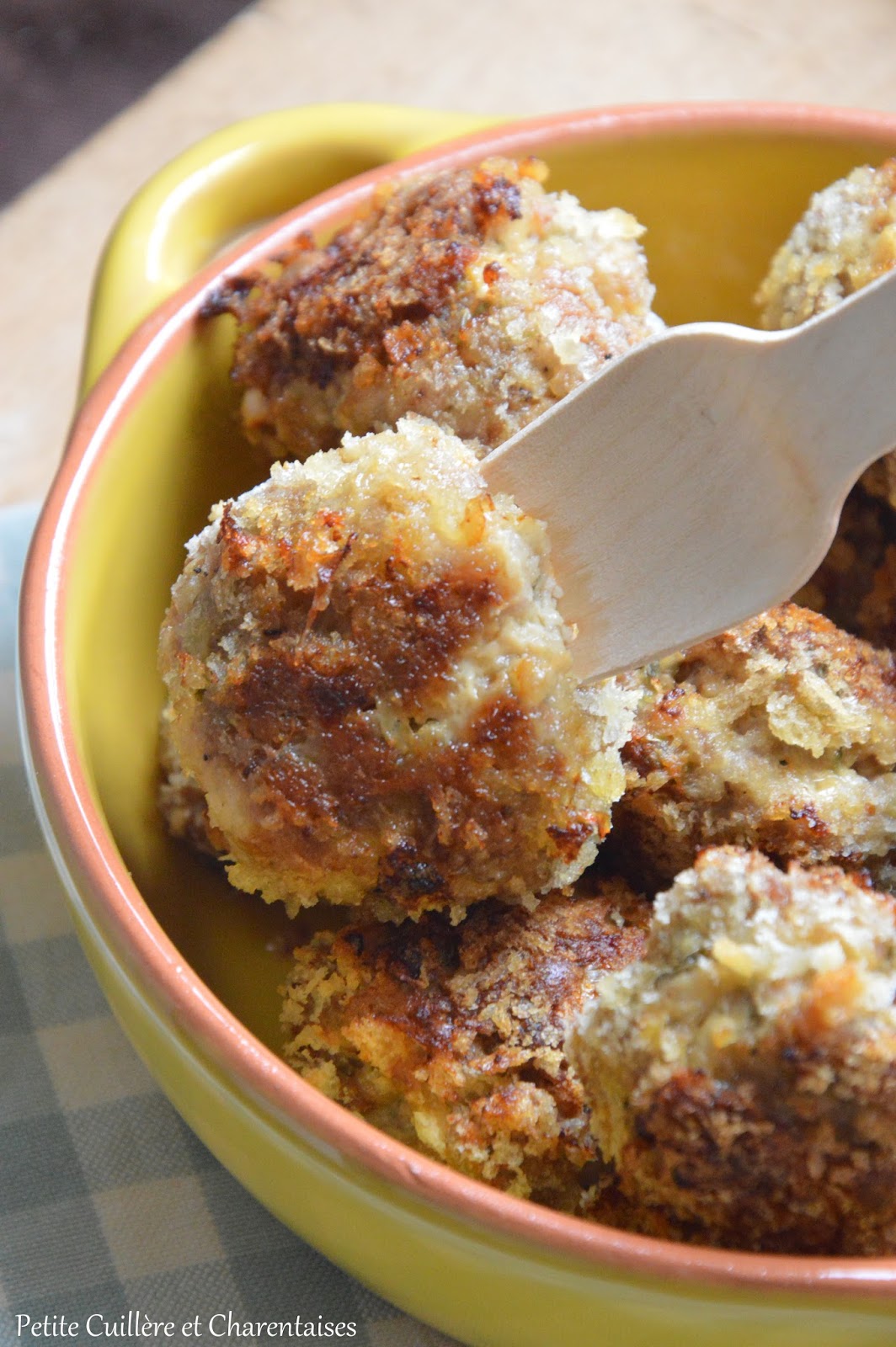 Petite Cuillère et Charentaises: Polpette au Citron et à la Menthe