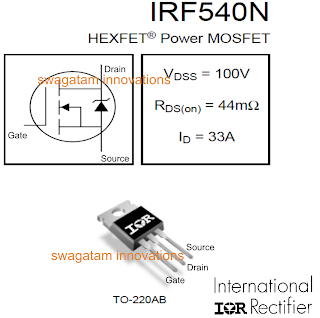 IRF540N MOSFET Specifications, Datasheet Explained | Circuit Diagram Centre