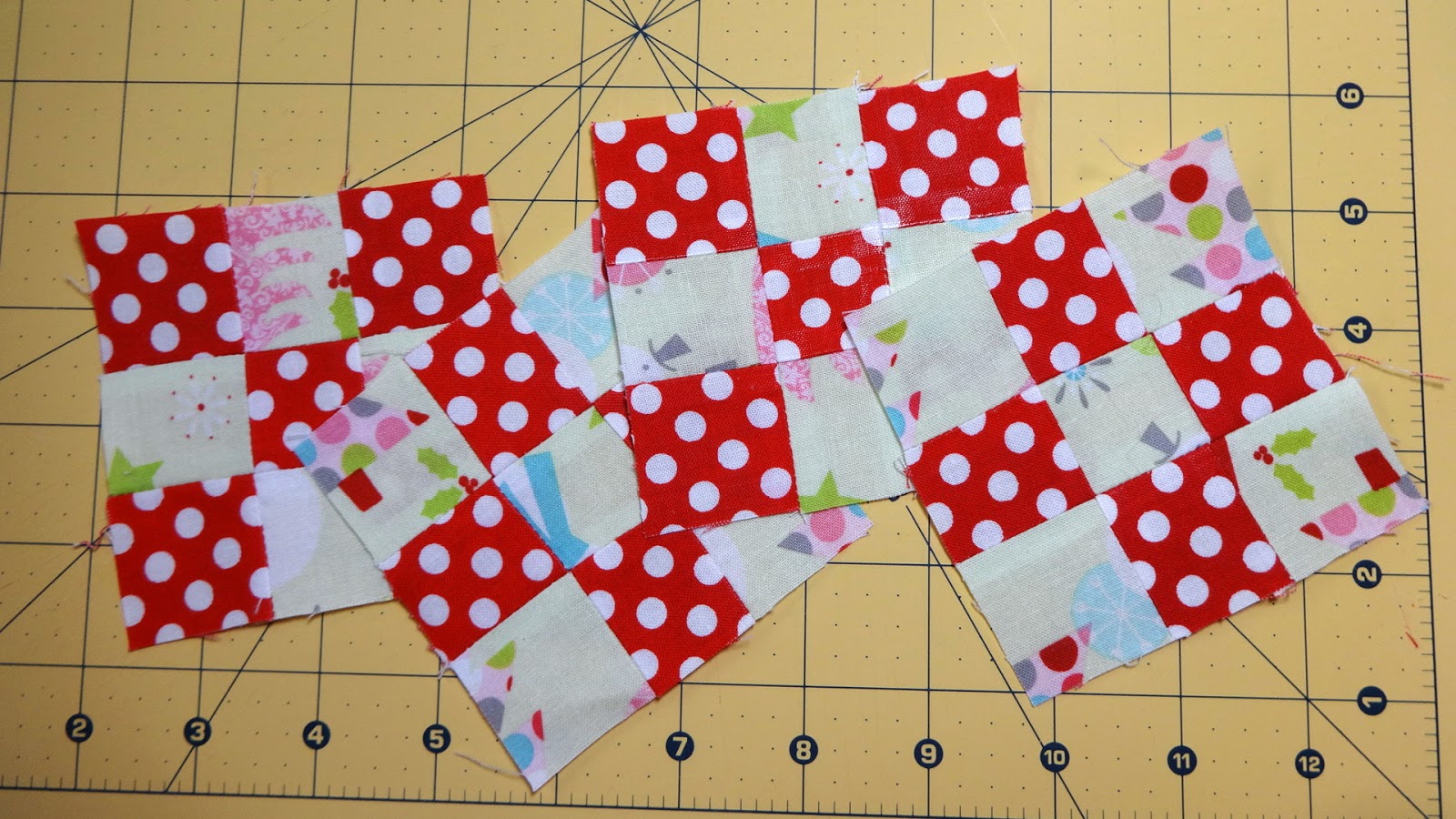 Blossom and Bev: 9 Patches from Squares - a Tutorial
