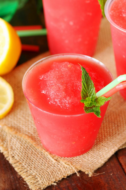 {Kid-Friendly} Watermelon Slush - The Kitchen is My Playground
