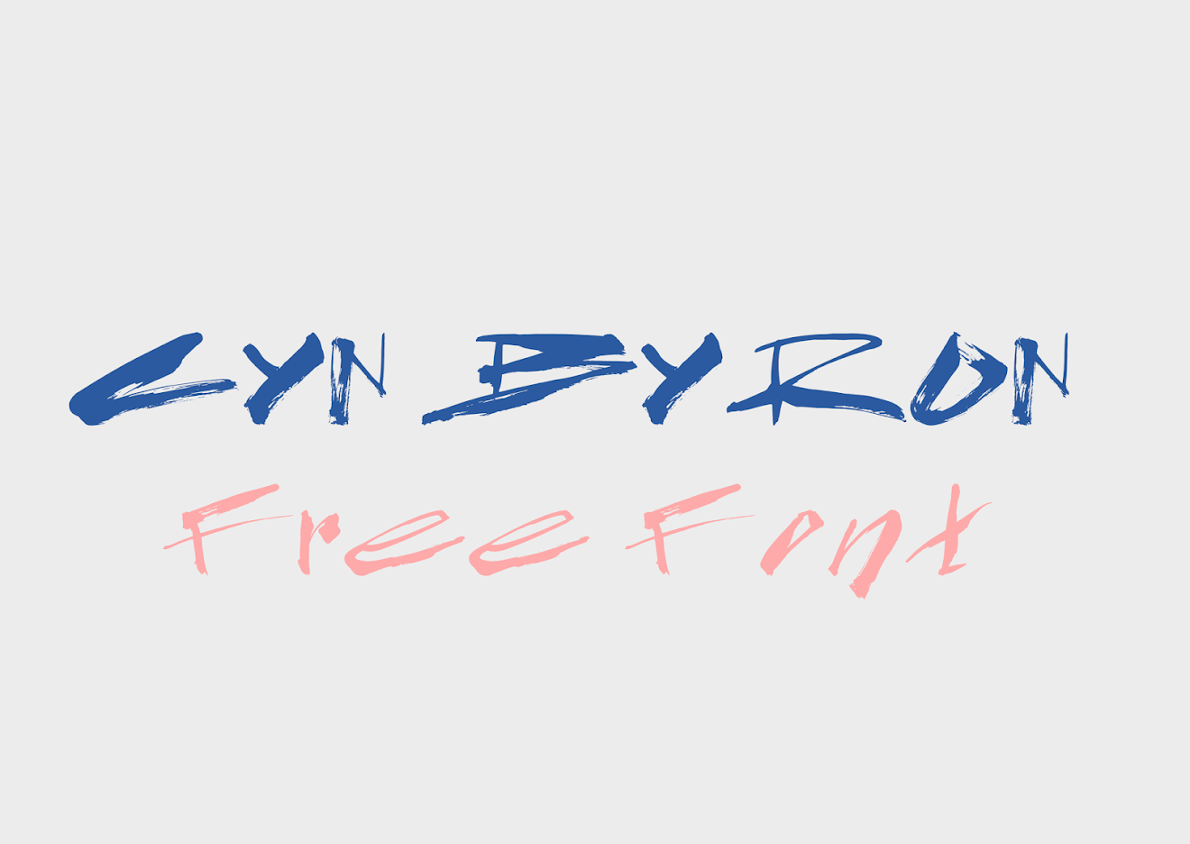 CYN_Forgiven #free #handwritten #decorative #typeface