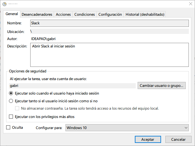 APRENDE A PROGRAMAR TAREAS EN WINDOWS 10