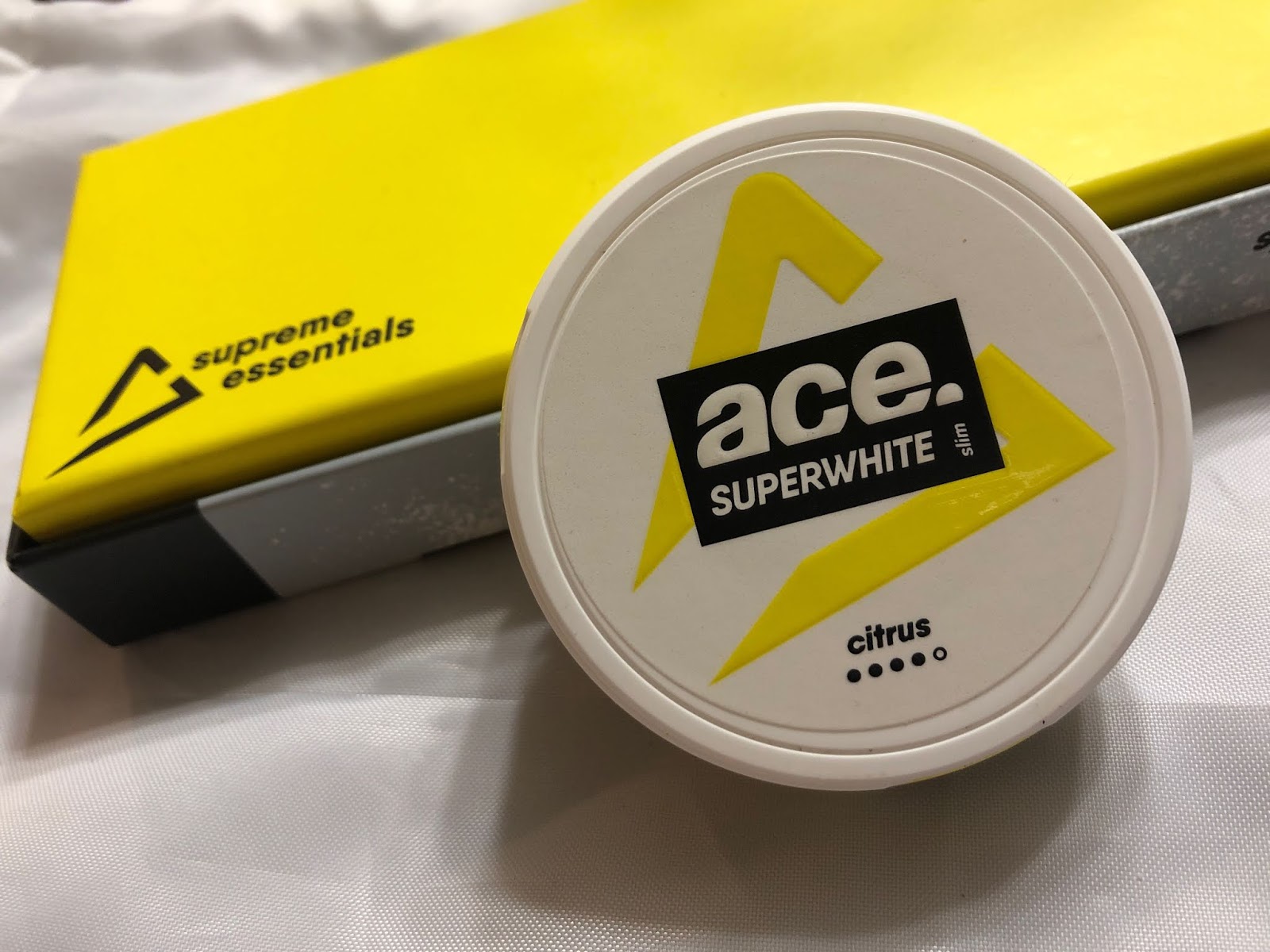 Snubie.com: Ace Superwhite: Citrus (Nicotine Pouches) - Review. 27 ...