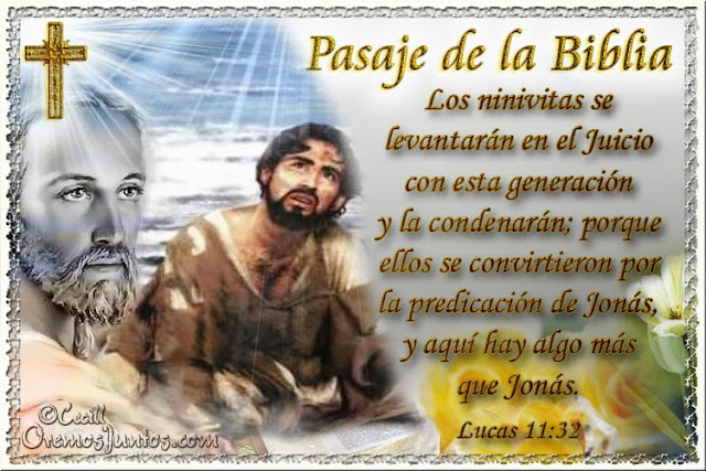 Vidas Santas: Santo Evangelio según san Lucas 11:32