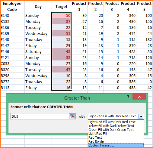 Conditional Formatting in Excel - Create New Rule, Multiple Conditional ...
