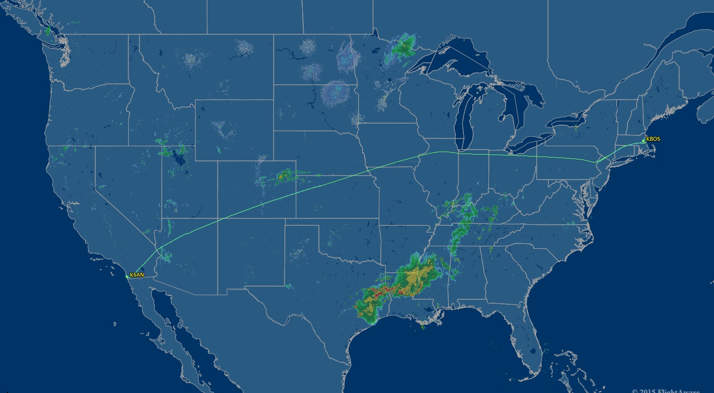 Flights Insider: [JetBlue] B6 619 BOS-SAN (Boston->San Diego) trip report
