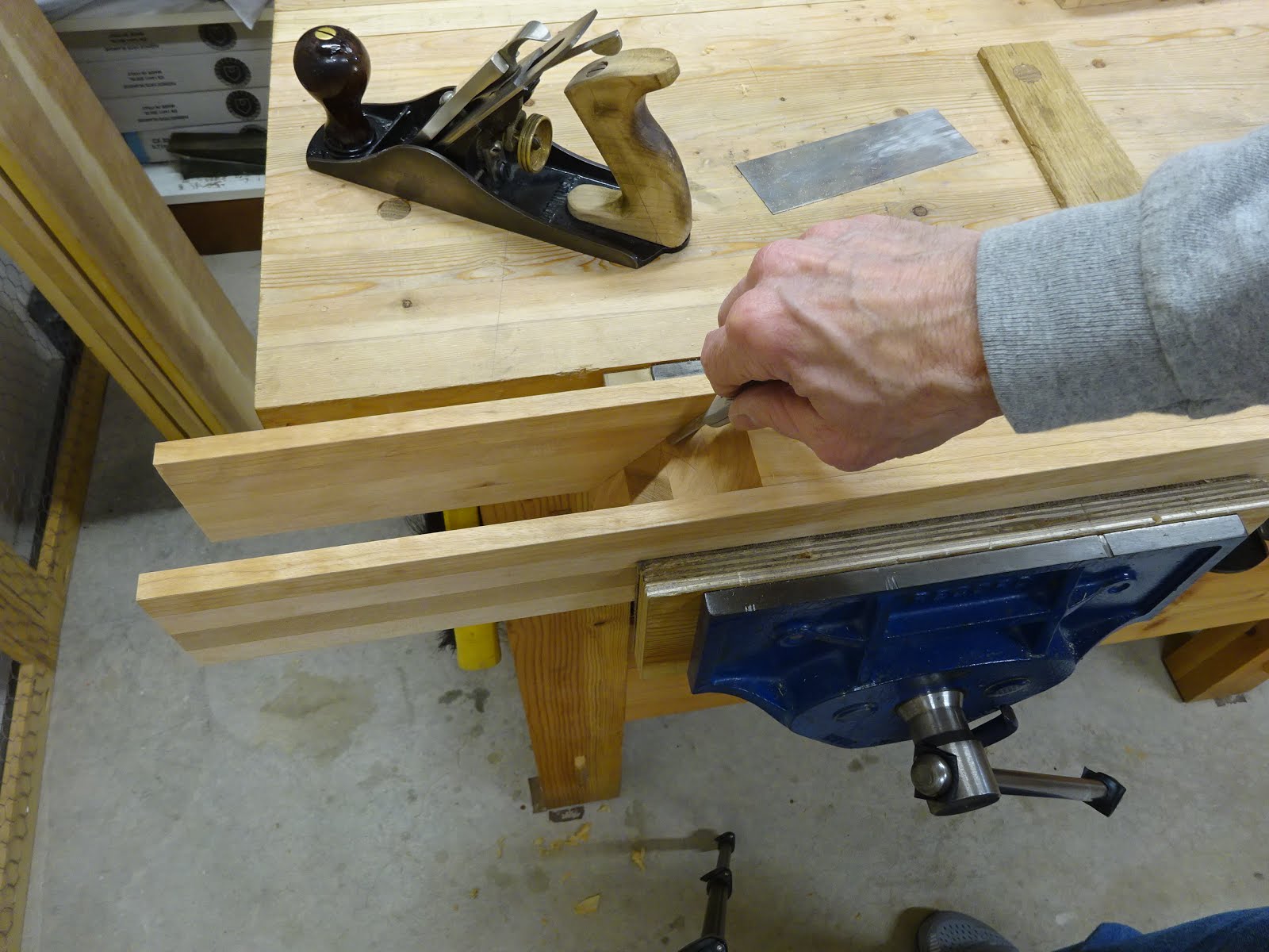 Woodworking in a Tiny Shop: Wooden Try Plane Build