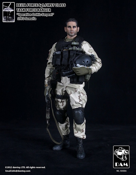 POINTBLANKTOYS.COM: DAM - 93004 Delta Force Sgt.First Class -Task Force ...