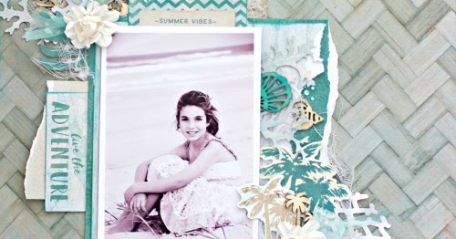 Time to Create ...: Kaisercraft Island Escape Layout Publication, Set ...
