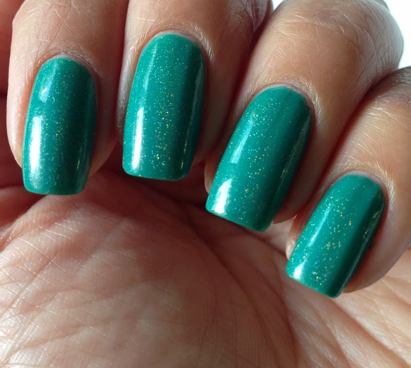 The Made Up Maiden: Stella Nails - Lambrusco, Apollo and Silver Rainbow.