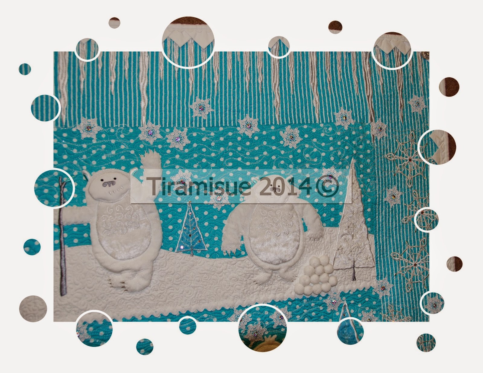 TiramiSue: Yeti Quilt - Unleashing the Applique