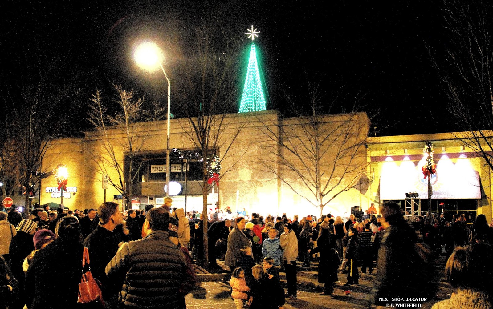 NEXT STOP...DECATUR: Decatur Christmas Tree Lighting
