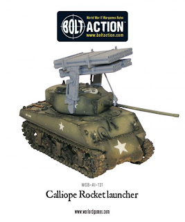 Wargame News and Terrain: Warlord Games: Calliope multiple rocket launcher