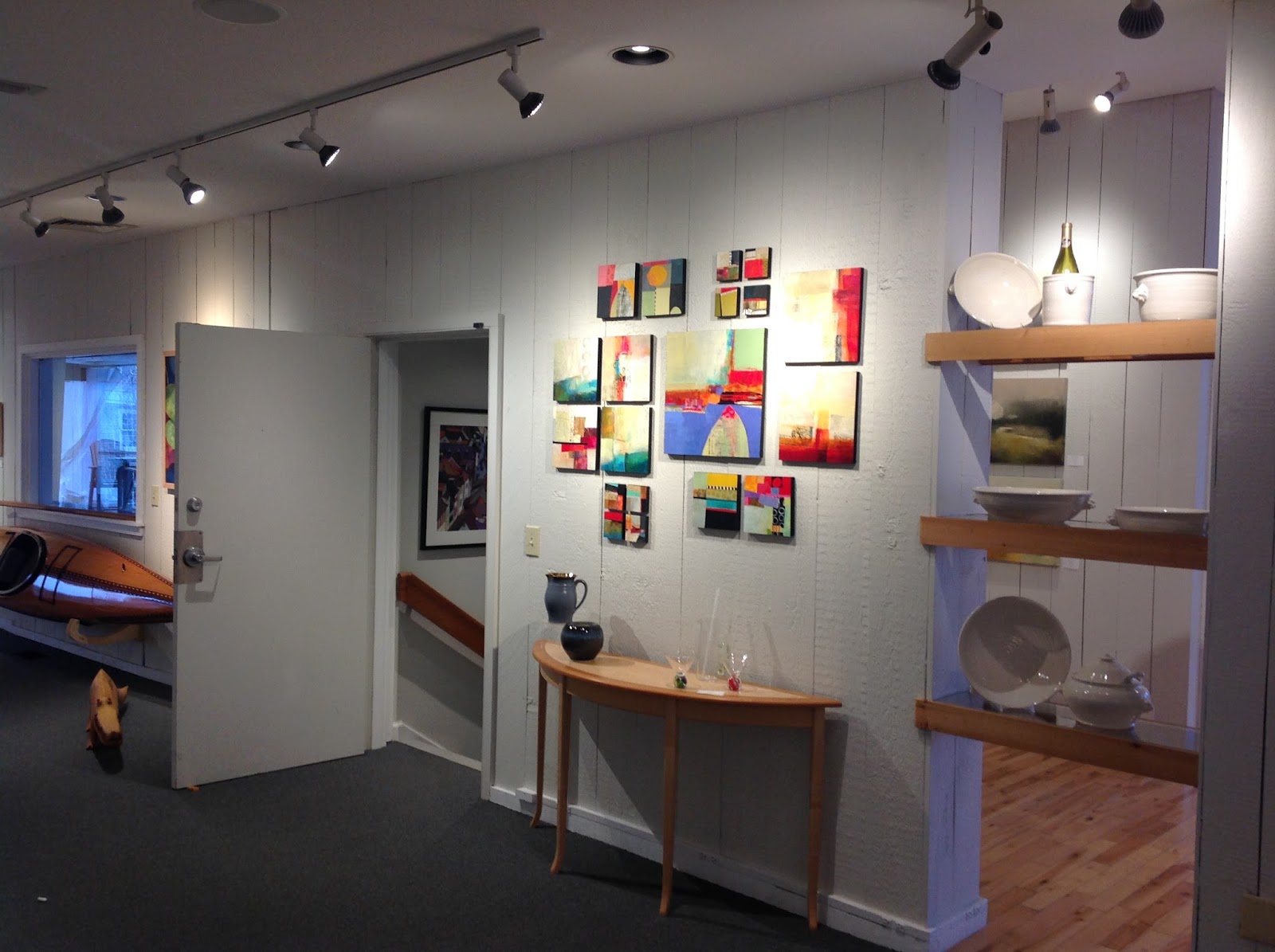 collage journeys by Jane Davies: Edgewater Gallery in Middlebury, Vermont