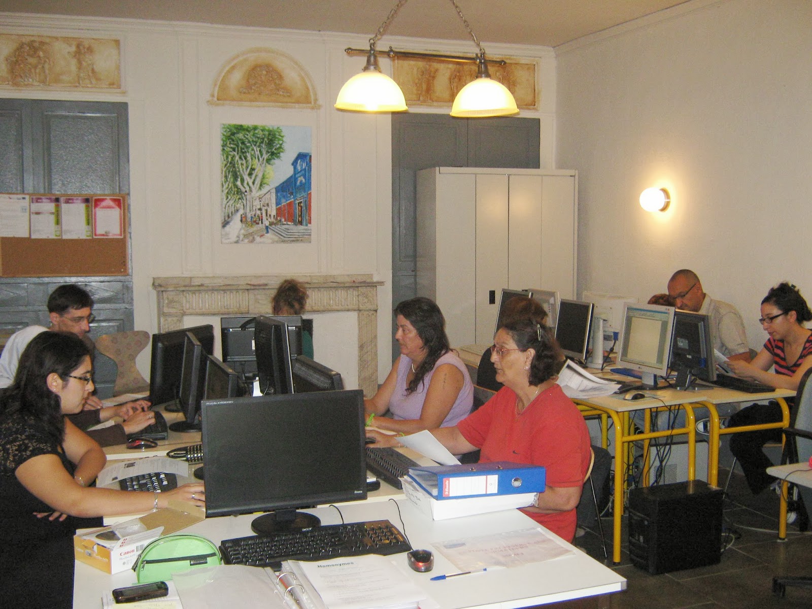 Ligue de l'enseignement de LUNEL (34): Atelier informatique