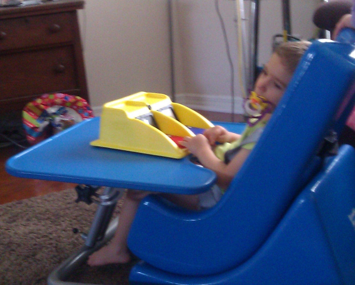 Spastic Quadriplegic Cerebral Palsy: Switch Toy