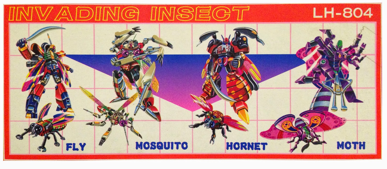ROBO-SYNERGY: INVADING INSECT / ROBO-INVADERS / WINGED-BOTS